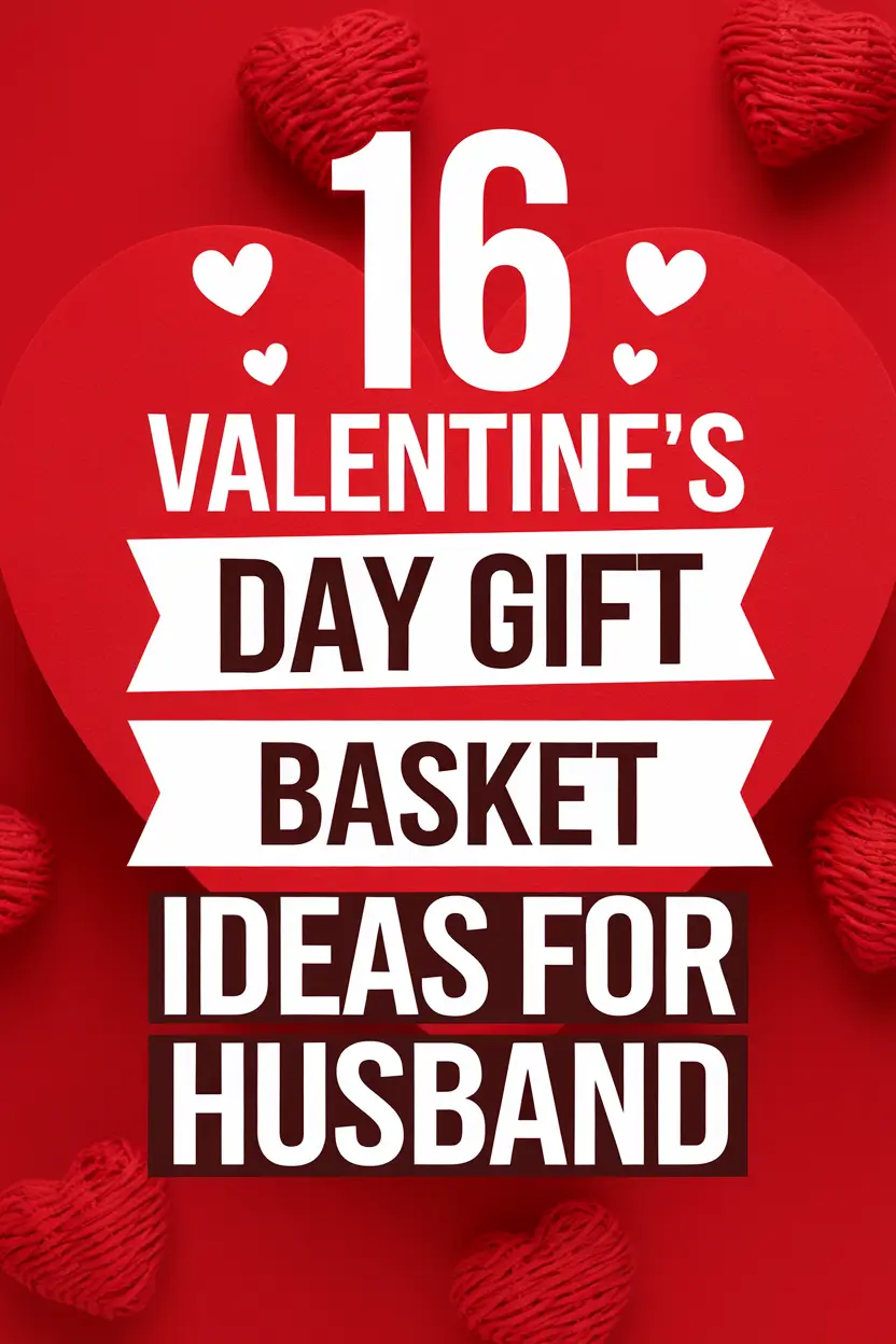 16 Valentine’s Day Gift Basket Ideas For Husband