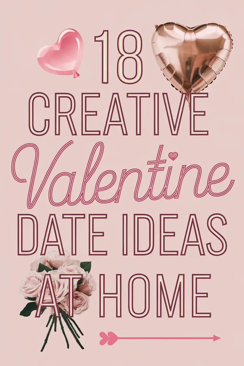 18 Creative Valentine Date Ideas At Home