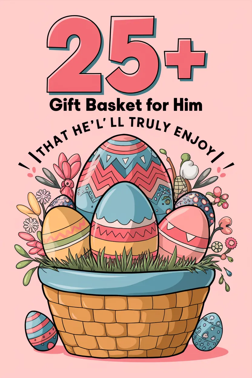 25+ Easter Gift Basket Ideas For Him That He’ll Truly Enjoy