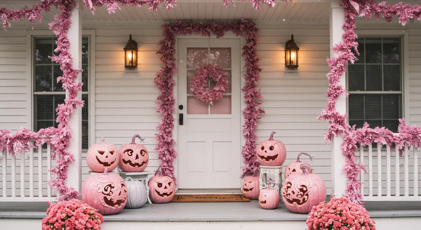 23+ Pink Halloween Decor Ideas For A Fun And Feminine Twist