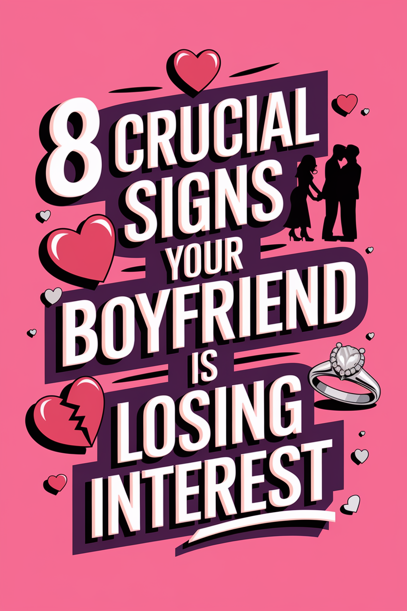 8 Crucial Signs Your Boyfriend Is Losing Interest