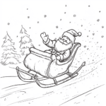25 Christmas Themed Coloring Pages For Kids
