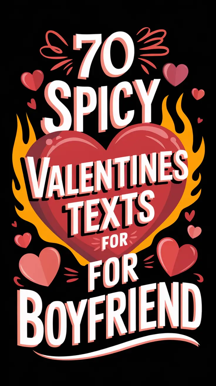 70 Spicy Valentines Texts For Boyfriend