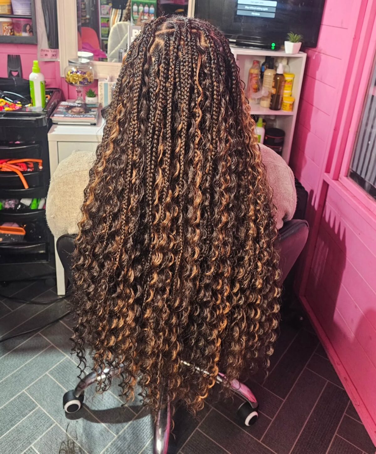 25+ Gorgeous Goddess Braids With Color To Elevate Your Style