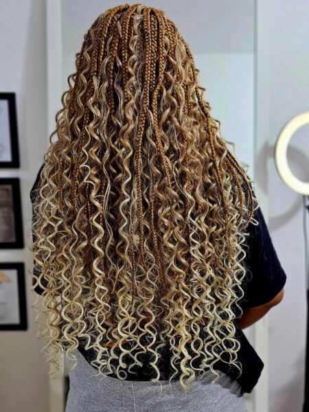 25+ Gorgeous Goddess Braids With Color To Elevate Your Style