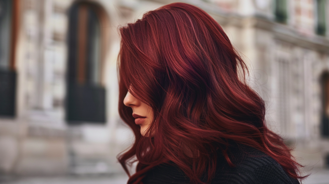 25+ Bold Dark Cherry Red Hairstyles To Inspire You