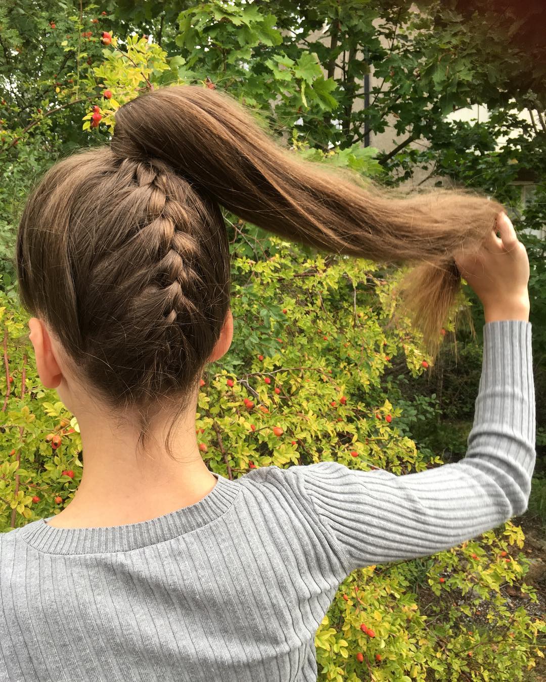 25+ Eye Catching French Braid Ponytail Hairstyle Ideas For Every Mood