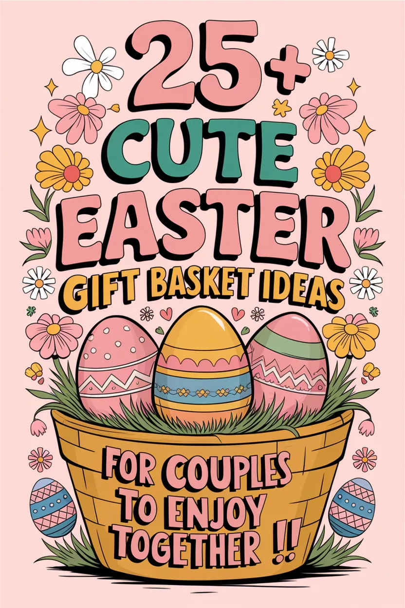 25+ Cute Easter Gift Basket Ideas For Couples To Enjoy Together
