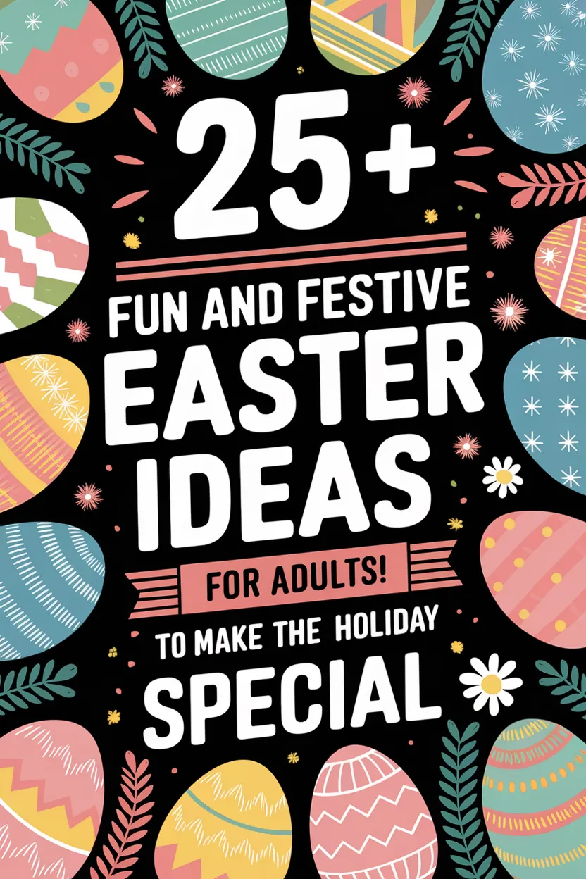 25+ Fun And Festive Easter Ideas For Adults To Make The Holiday Special