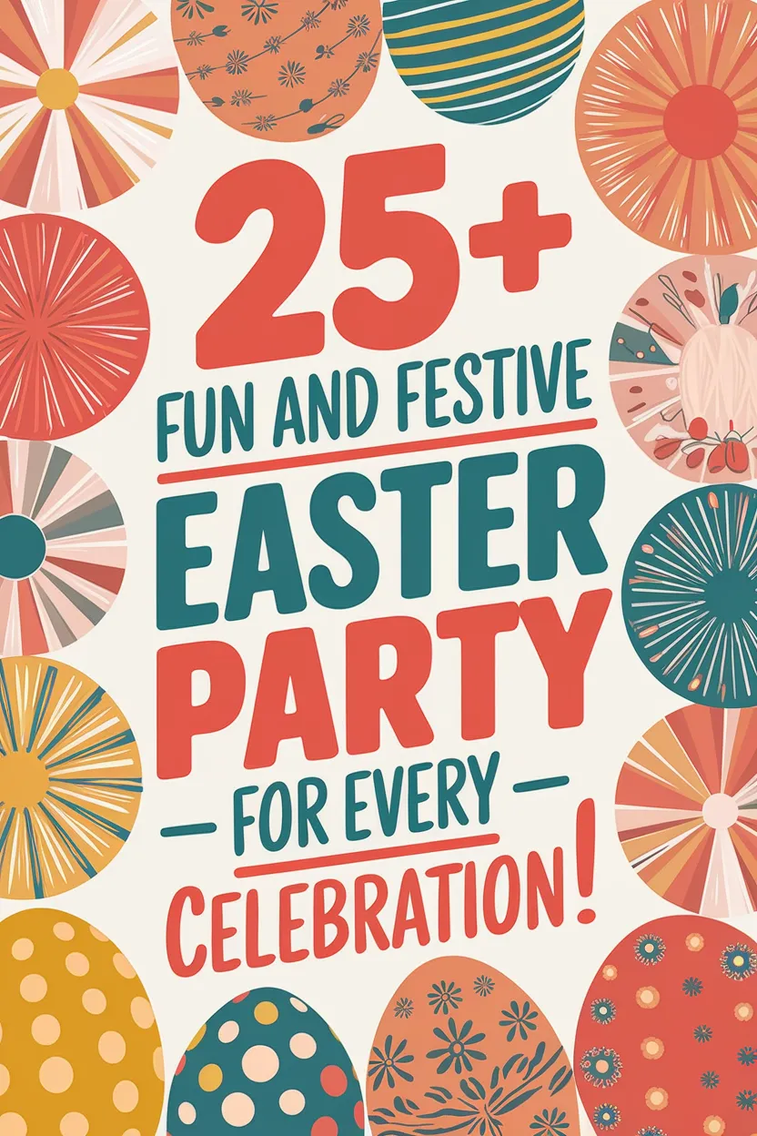 25+ Fun And Festive Easter Party Ideas For Every Celebration