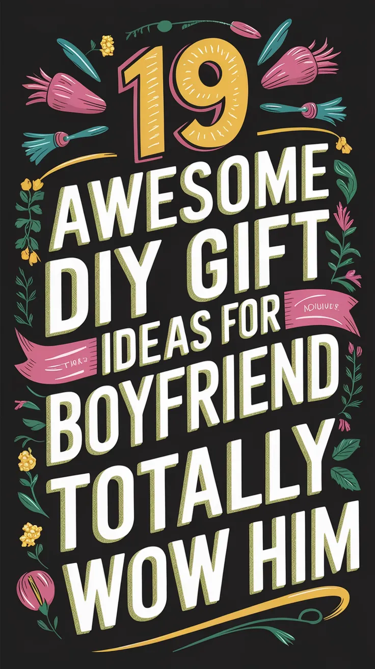 19 Awesome DIY Gift Ideas For Boyfriend That Will Totally Wow Him