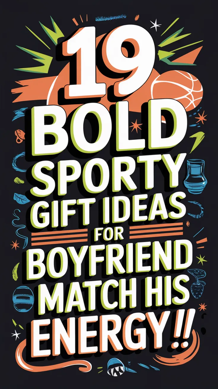 19 Bold Sporty Gift Ideas For Boyfriend That Match His Energy