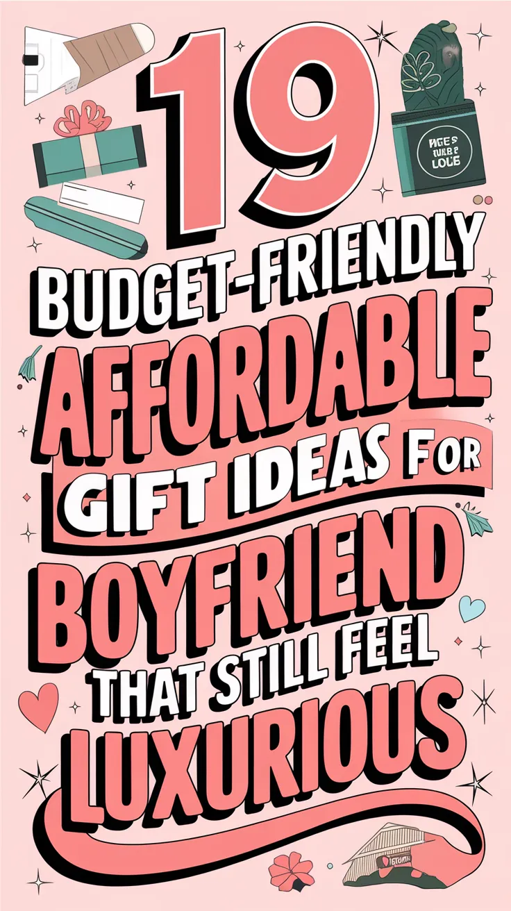 19 Budget-Friendly Affordable Gift Ideas For Boyfriend That Still Feel ...
