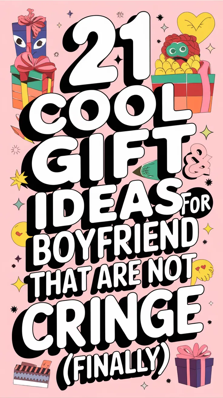 21 Cool Gift Ideas For Boyfriend That Are Not Cringe (Finally!)