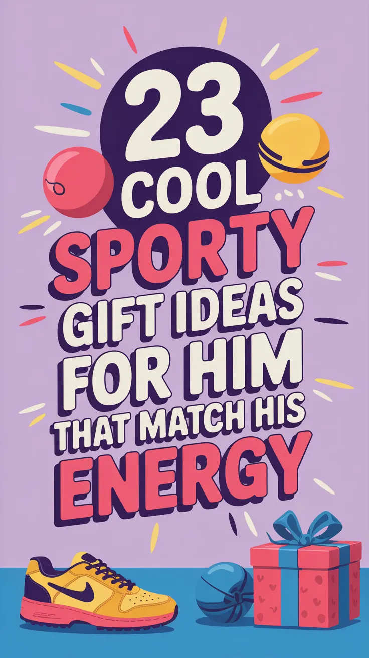 23 Cool Sporty Gift Ideas For Him That Match His Energy