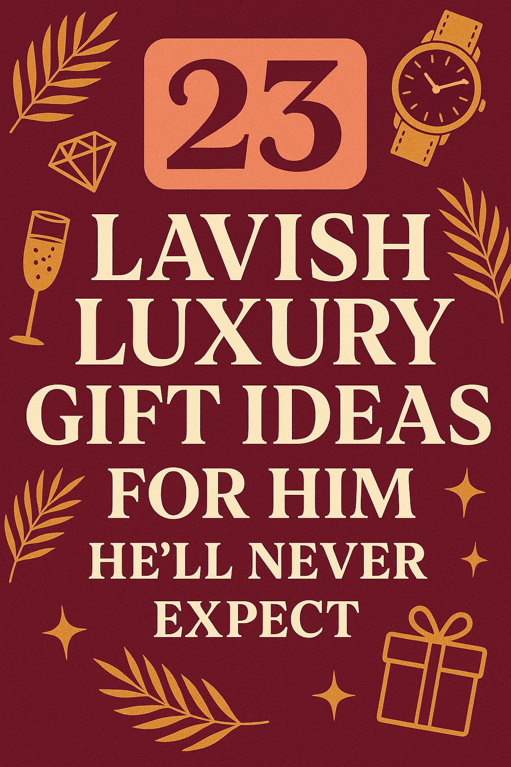 23 Lavish Luxury Gift Ideas For Him He'll Never Expect