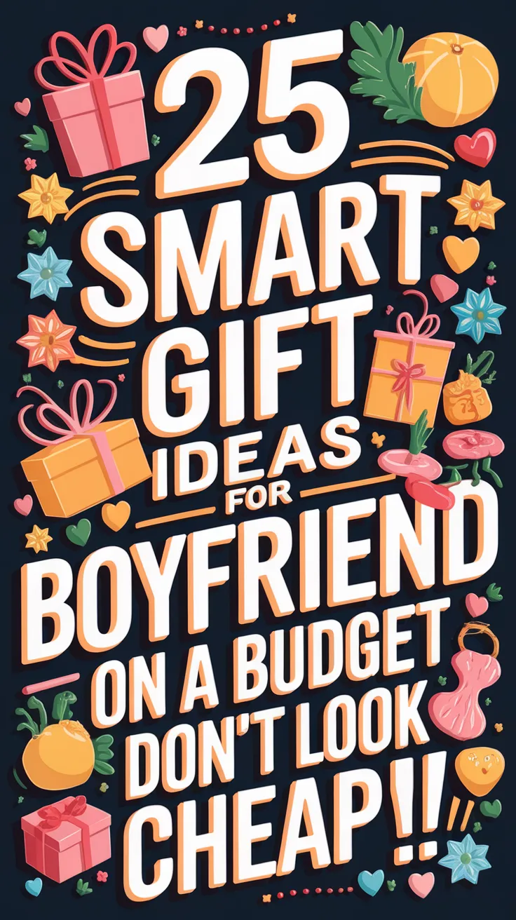 25 Smart Gift Ideas For Boyfriend On A Budget That Don’t Look Cheap