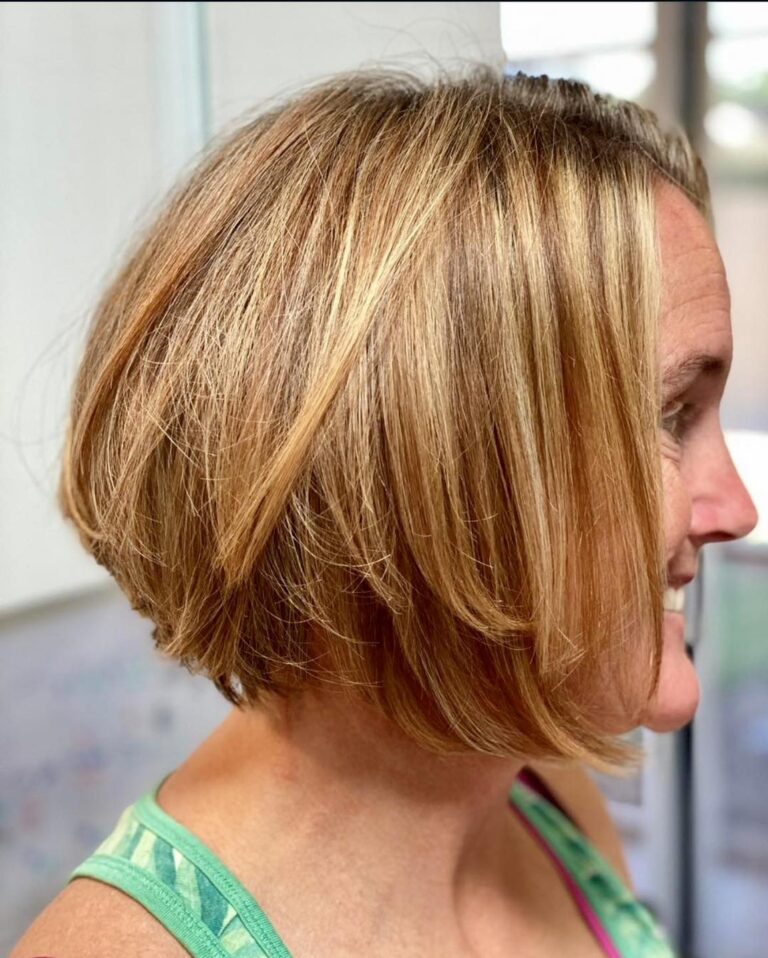 20+ Inverted Bob Hairstyles For Women Over 60 That Add Shape And Style