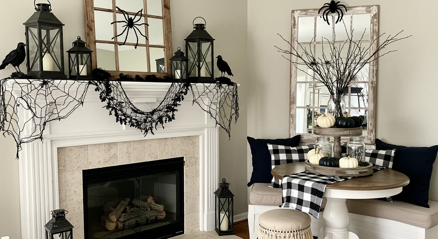21+ Rustic Indoor Farmhouse Halloween Decor Ideas You’ll Love