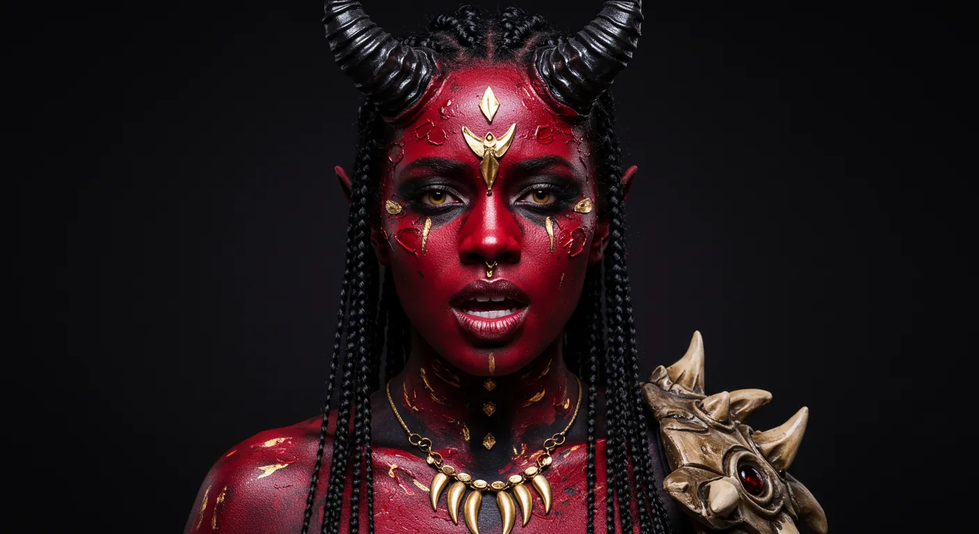 23+ Fierce Halloween Devil Makeup Ideas That Bring The Heat