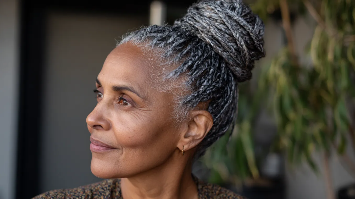 23+ Sophisticated Braids For Black Women Over 60 To Protect And ...