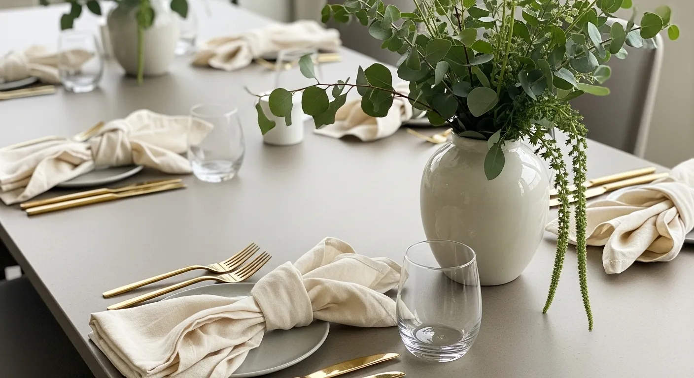 16 Minimalist Christmas Table Decor Ideas For A Clean And Serene Look