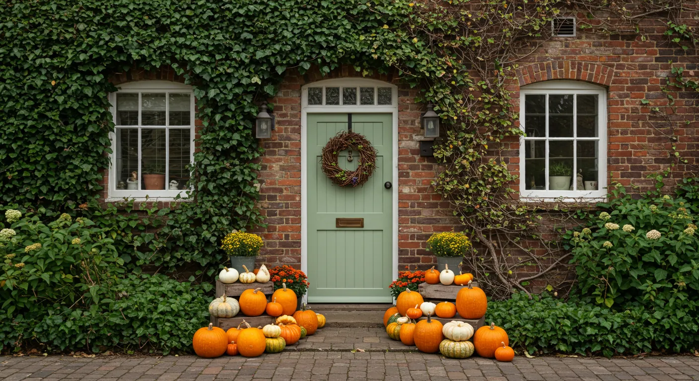 20 Cozy Thanksgiving Entryway Decor Ideas That Feel Inviting