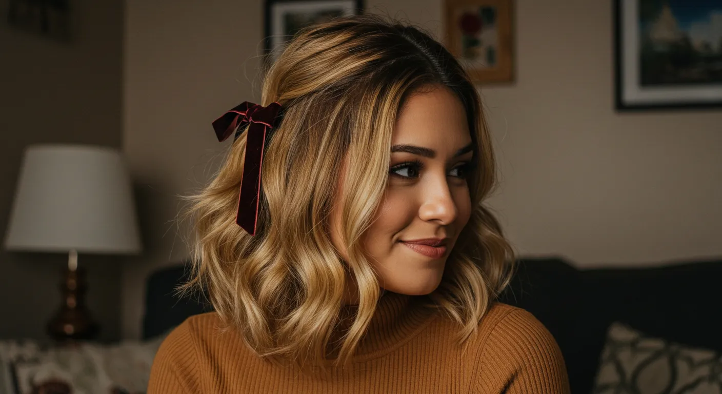 20 Pretty Thanksgiving Hairstyles For Medium Hair That Balance Style ...