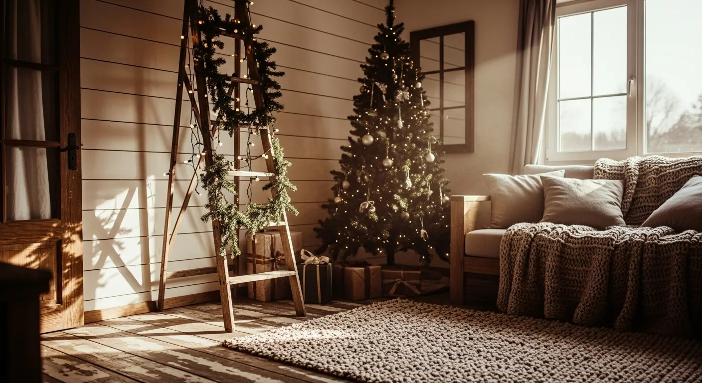 17 Rustic Christmas Tree Ideas That Add A Warm Farmhouse Touch