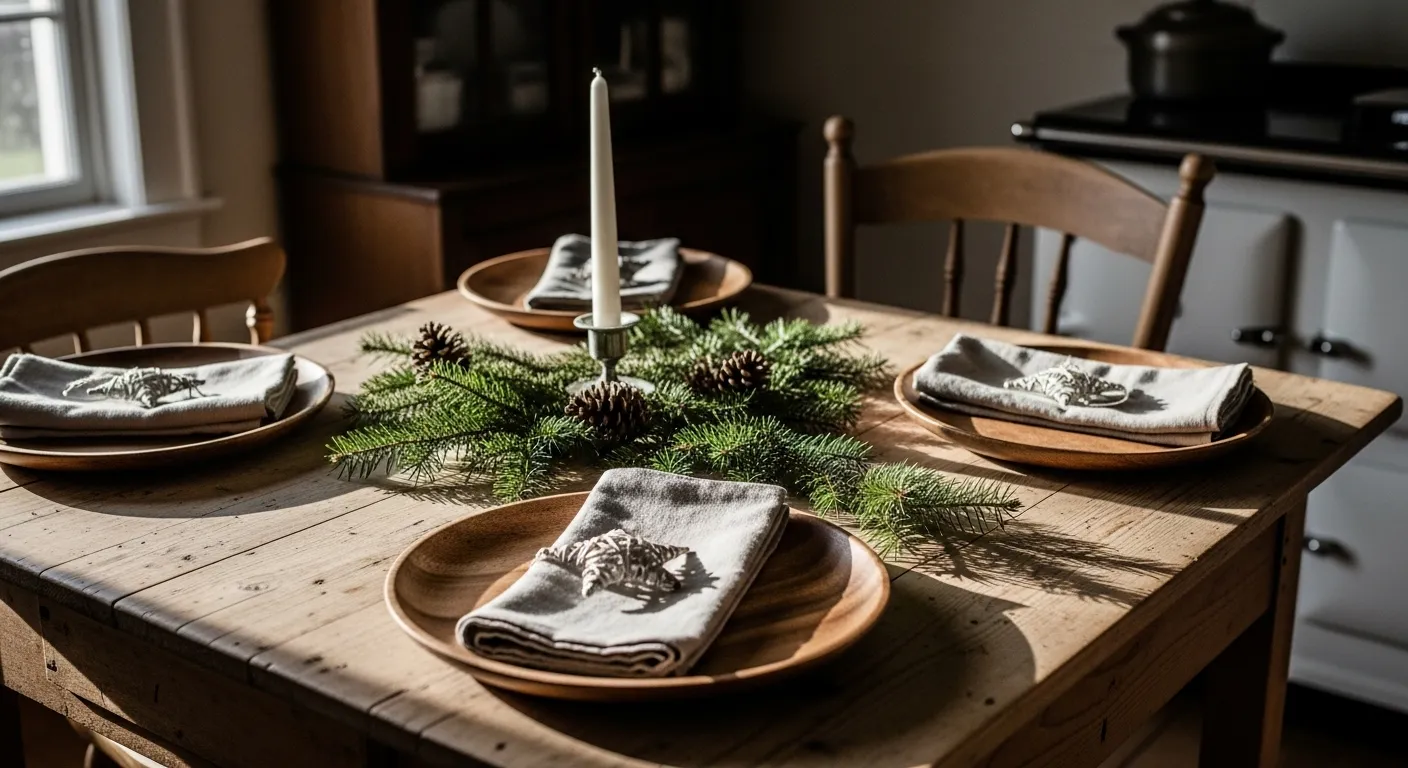 21 Natural Christmas Decor Ideas Using Greenery, Pinecones, And Wood