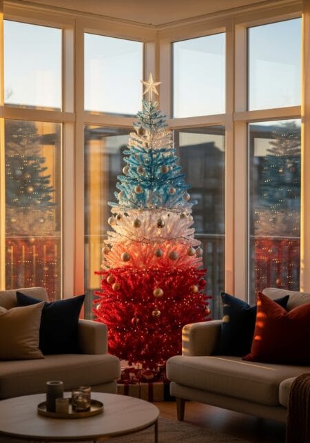 18 Colorful Christmas Tree Designs That Add Joyful Energy To Your Decor
