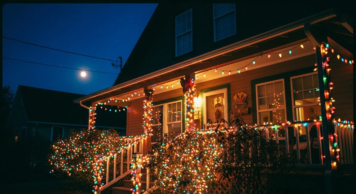19 Colorful Christmas Light Displays That Pop With Holiday Fun
