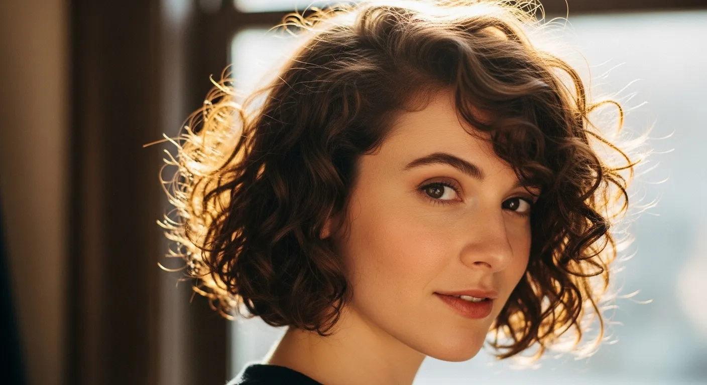 19 Curly Bob Hairstyles Side Part Looks To Change Up Your Style