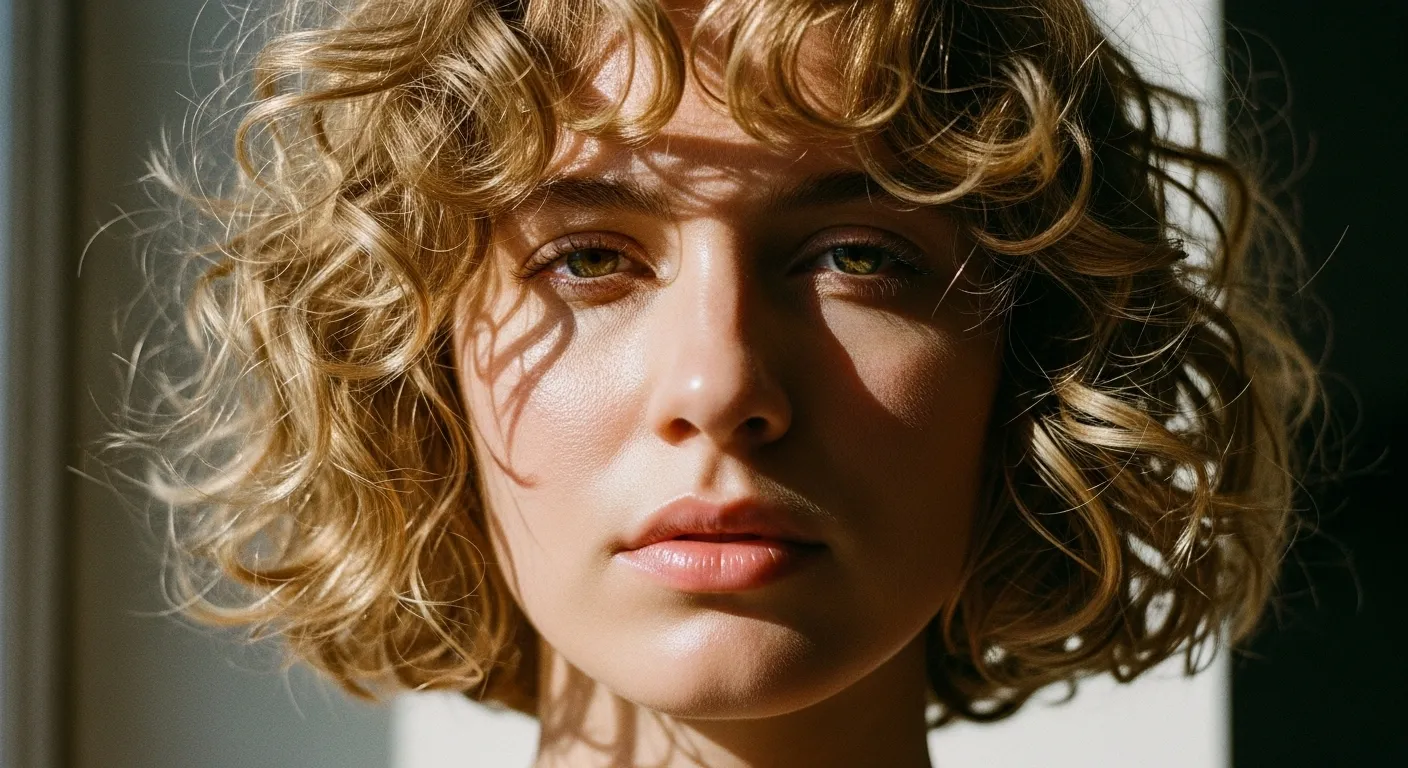 23 Curly Bob Hairstyles For Square Faces That Soften Angles