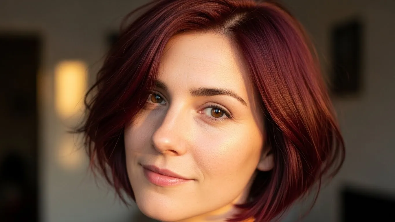 21 Fiery Choppy Bob Hairstyles Red For Bold Warmth