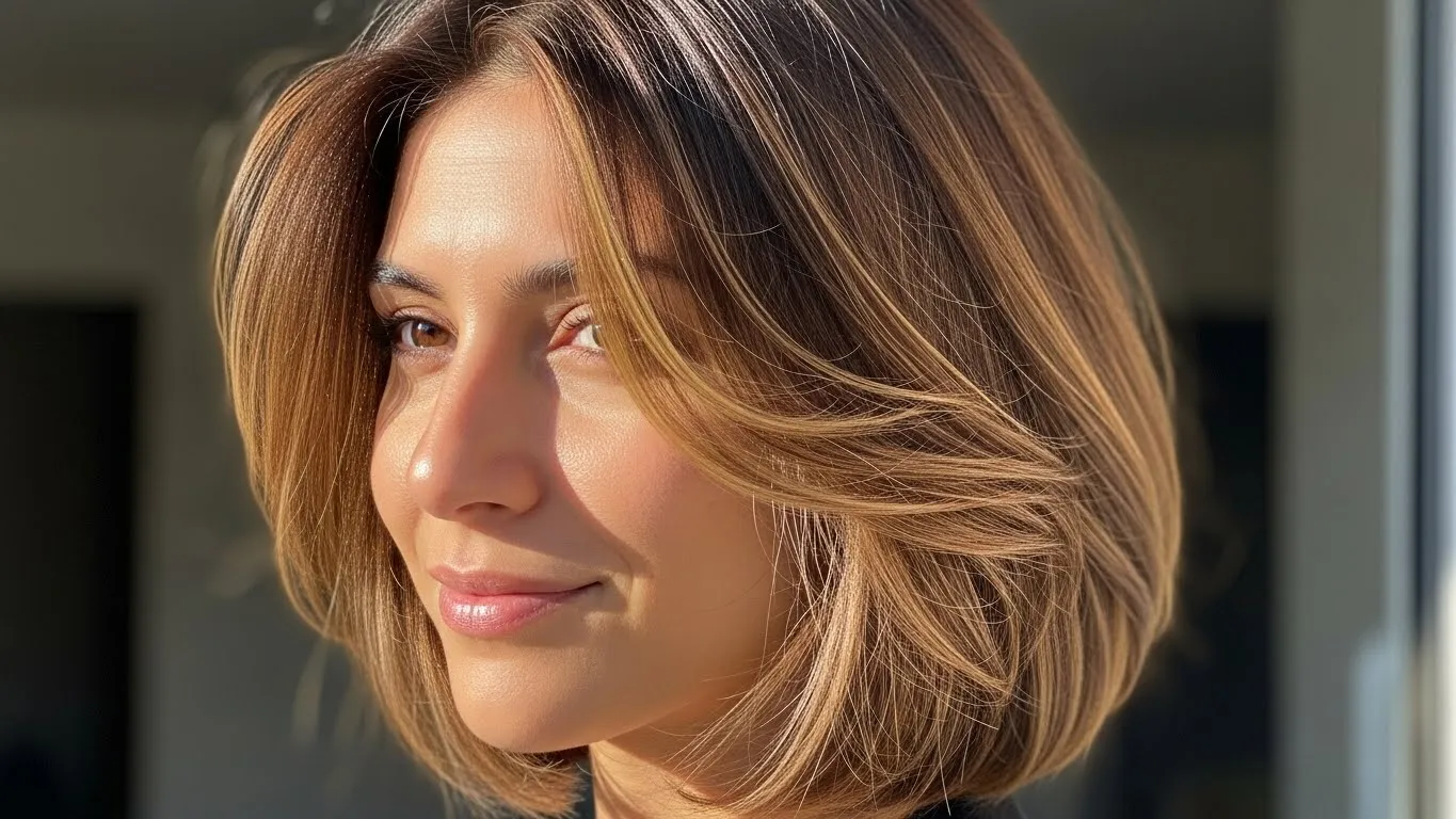 21 Warm Choppy Bob Hairstyles With Caramel Notes