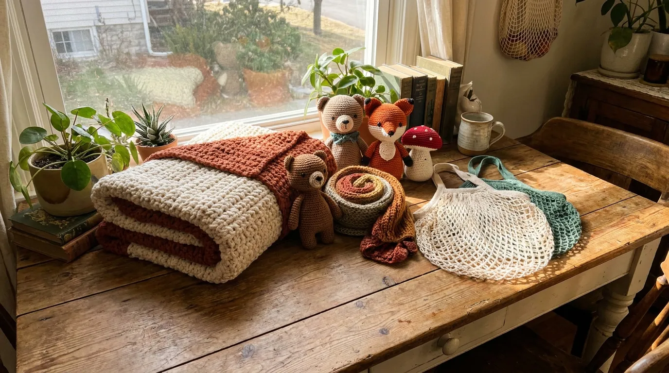 24 Creative Crochet Birthday Gift Ideas That Look Impressively Handmade